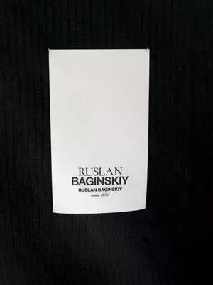 Ruslan Baginskiy Logo-patch Scarf - Black