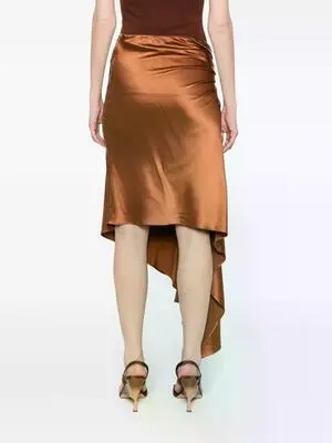 Christopher Esber Cusco Silk Midi Skirt