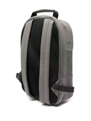 Rains Debossed-logo Backpack - Grey