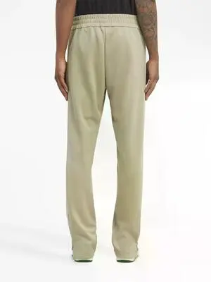 Palm Angels Monogram-embroidered Striped Track Pants