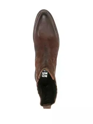 Moma 50mm Burnished Suede Chelsea Boots