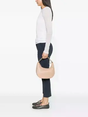 TWINSET Croissant Tote Bag - Neutrals