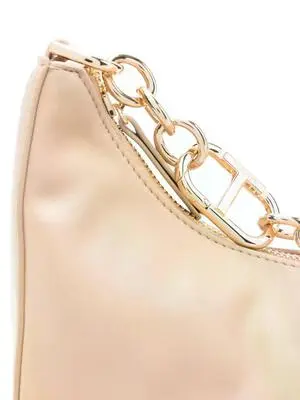 TWINSET Croissant Tote Bag - Neutrals