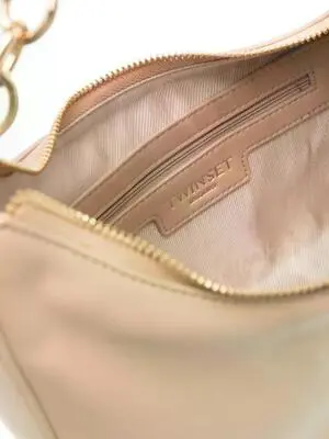 TWINSET Croissant Tote Bag - Neutrals