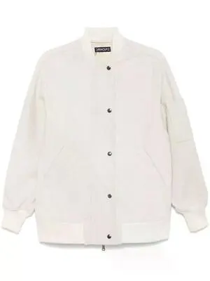 DRHOPE Brushed-effect Bomber Jacket
