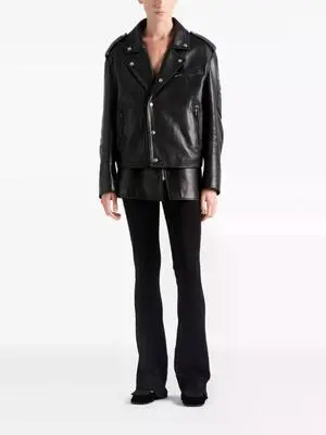 Prada Leather Biker Jacket