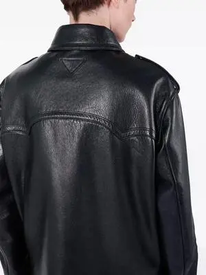 Prada Leather Biker Jacket