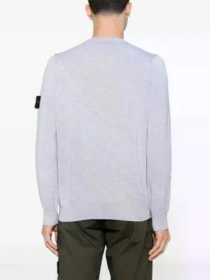 Stone Island Compass-badge Sweater - Grey