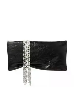 JIMMY CHOO Zandra Clutch Bag - Black