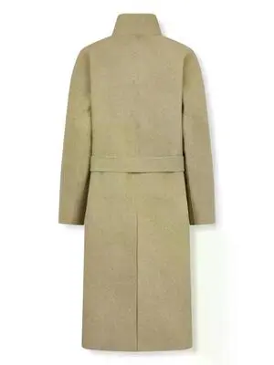 STUDIO TOMBOY High-collar Belted Wool Coat