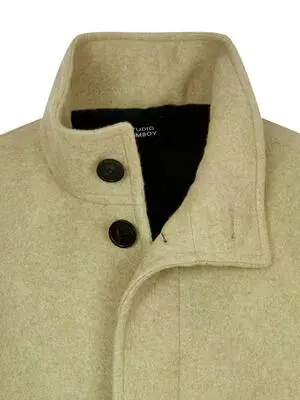 STUDIO TOMBOY High-collar Belted Wool Coat