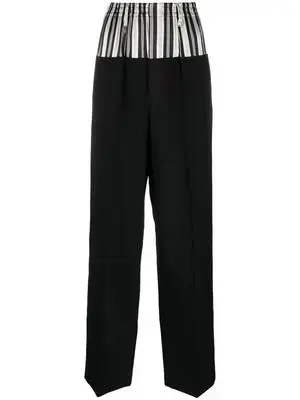 Fendi Black Wash Pants For Women