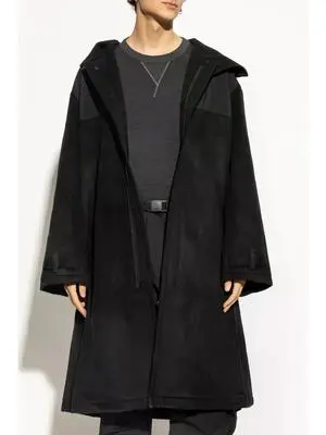 Y3 Hooded Trench Coat