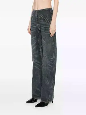 Alexander Wang Rhinestone-embellished Jeans