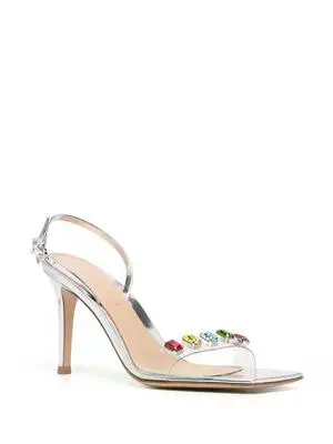 GIANVITO ROSSI Ribbon Heeled Sandals