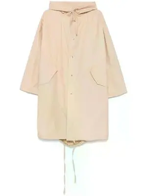 JIL SANDER Logo-print Coat