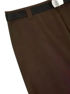 STUDIO TOMBOY Belted Wool Trousers