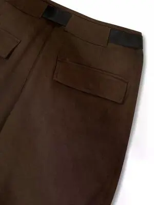 STUDIO TOMBOY Belted Wool Trousers
