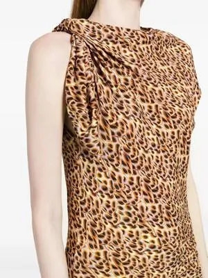 MARANT ETOILE Jeffy Abstract-print Mini Dress