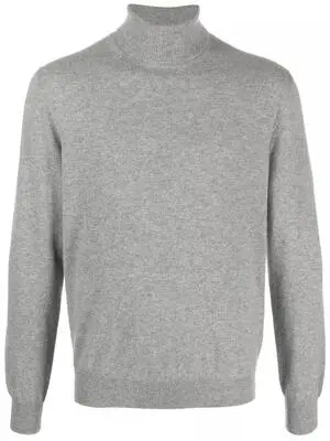 Corneliani Cashmere Roll-neck Jumper - Grey