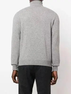 Corneliani Cashmere Roll-neck Jumper - Grey