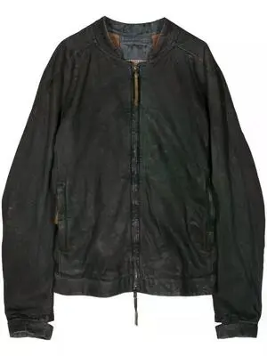 Boris Bidjan Saberi Brushed-finish Bomber Jacket