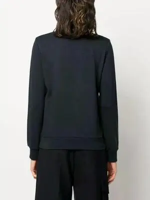 A.p.c. Logo Print Cotton Sweatshirt