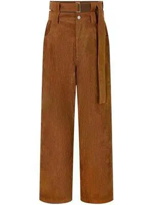 STUDIO TOMBOY Wide-leg Corduroy Trousers