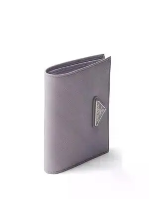 Prada Small Triangle-logo Leather Wallet