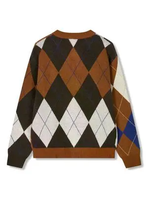 STUDIO TOMBOY Argyle-pattern Cardigan