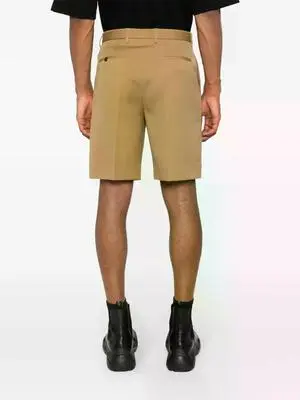LANVIN Wool Tailored Shorts With Belt