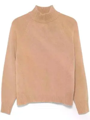 Peserico High-neck Raglan Sleeve Sweater