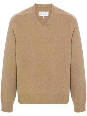 Maison Margiela V Neck Sweaters For Men