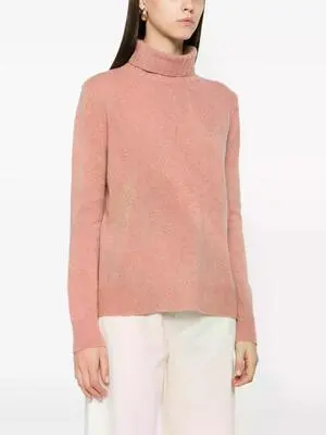 Aspesi Mélange-effect Roll Neck Sweater