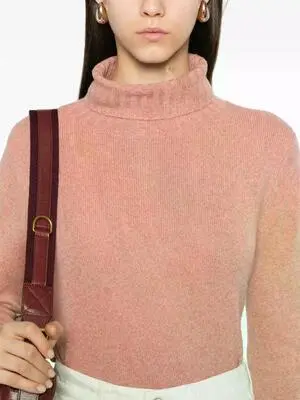Aspesi Mélange-effect Roll Neck Sweater