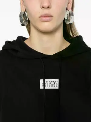 MAISON MARGIELA Cotton Blend Numbers Patch Hoodie