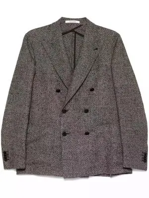 Tagliatore Double-breasted Blazer - Grey