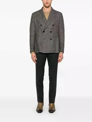Tagliatore Double-breasted Blazer - Grey