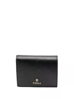 Furla Camelia Leather Wallet - Black