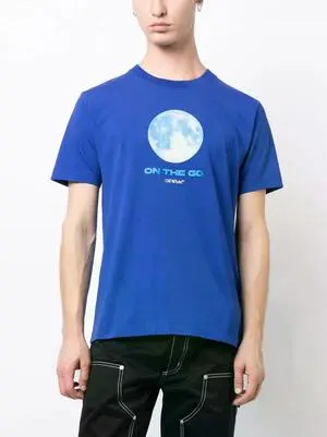 Off-White On The Go Moon Cotton T-shirt