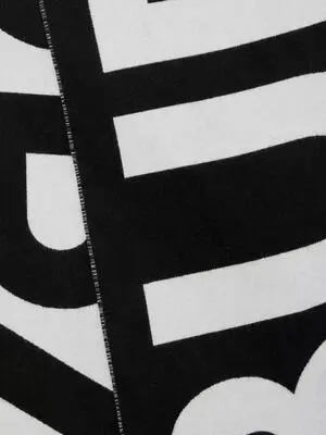 Burberry Logo-jacquard Wool Scarf