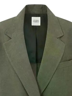STUDIO TOMBOY Single-breasted Blazer - Green