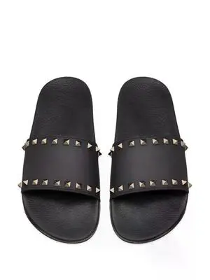 Valentino Garavani Rockstud Slide Sandals
