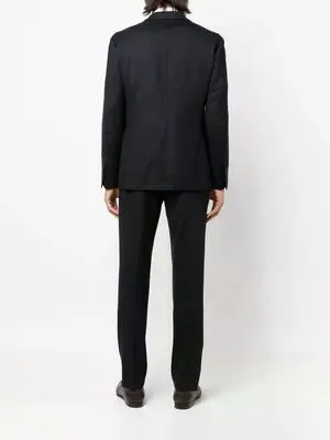 LARDINI Single-breasted Slim-cut Suit - Blue