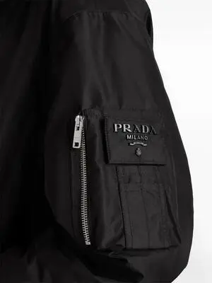Prada Logo-lettering Down Coat