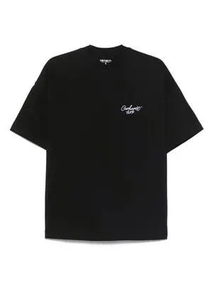 Carhartt Work In Progress Signature Script T-shirt - Black