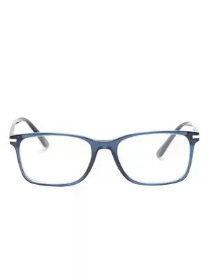 Prada Rectangle-frame Glasses - Blue
