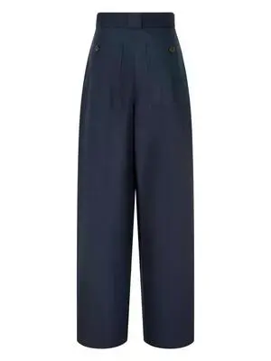 STUDIO TOMBOY Belted Tuck Trousers