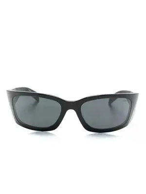 Prada Rectangle-frame Sunglasses - Black