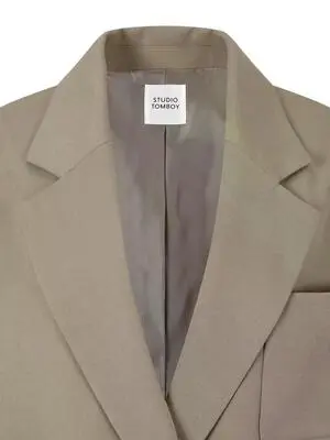 STUDIO TOMBOY Single-breasted Blazer - Neutrals